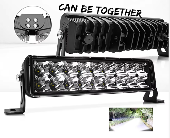 Straight Curved Modular Led Light Bar Linkable 10 Inch